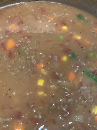 Kansas City Steakhouse Soup - Generations Cook